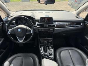 Grey BMW 218 Active Tourer 2015 in Utena, with an engine capacity of 2.00 L and mileage of 178 thousand km for 6750 €, photo 12 on AUTOMOTO.COM.LV