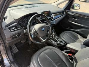Grey BMW 218 Active Tourer 2015 in Utena, with an engine capacity of 2.00 L and mileage of 178 thousand km for 6750 €, photo 13 on AUTOMOTO.COM.LV