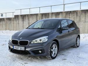 Grey BMW 218 Active Tourer 2016 in Vilnius, with an engine capacity of 2.00 L and mileage of 221 thousand km for 8200 €, photo 3 on AUTOMOTO.COM.LV