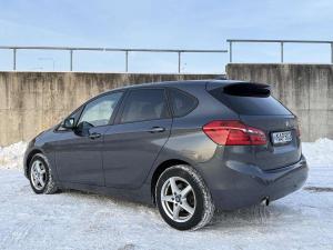 Grey BMW 218 Active Tourer 2016 in Vilnius, with an engine capacity of 2.00 L and mileage of 221 thousand km for 8200 €, photo 8 on AUTOMOTO.COM.LV