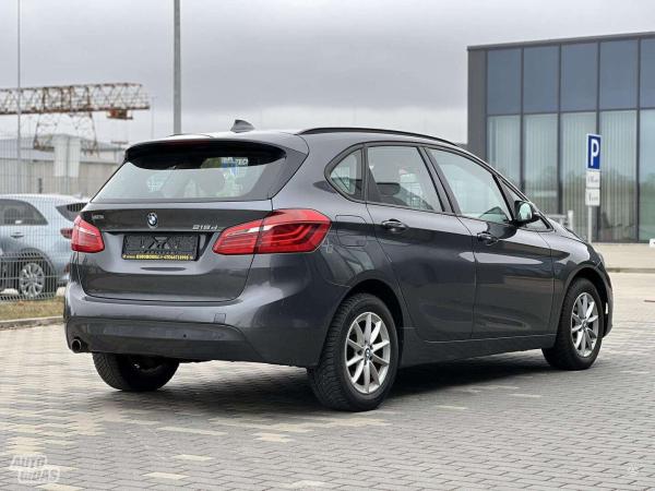 Pelēks BMW 218 Active Tourer 2016 Šauļi, ar dzinēja tilpumu 2.00 L un nobraukumu 218 tūkst. km par 8400 €, foto 7 vietnē AUTOMOTO.COM.LV