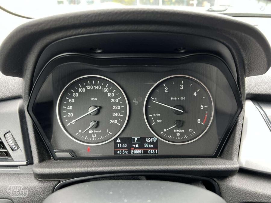 Серый БМВ 218 Active Tourer 2016 в Шяуляй, объемом двигателя 2.00 л и пробегом 218 тыс. км за 8400 €, фото 14 на AUTOMOTO.COM.LV