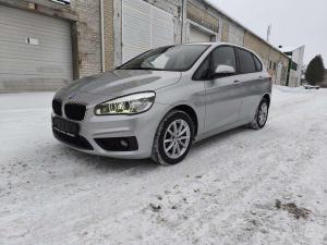 Pelēks BMW 218 Active Tourer 2017 Kelmė, ar dzinēja tilpumu 2.00 L un nobraukumu 219 tūkst. km par 8600 €, foto 2 vietnē AUTOMOTO.COM.LV