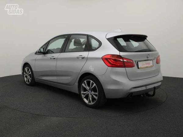 Grey BMW 218 Active Tourer 2014 in Vilnius, with an engine capacity of 2.00 L and mileage of 165 thousand km for 9699 €, photo 7 on AUTOMOTO.COM.LV