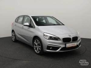 Grey BMW 218 Active Tourer 2014 in Vilnius, with an engine capacity of 2.00 L and mileage of 165 thousand km for 9699 €, photo 11 on AUTOMOTO.COM.LV