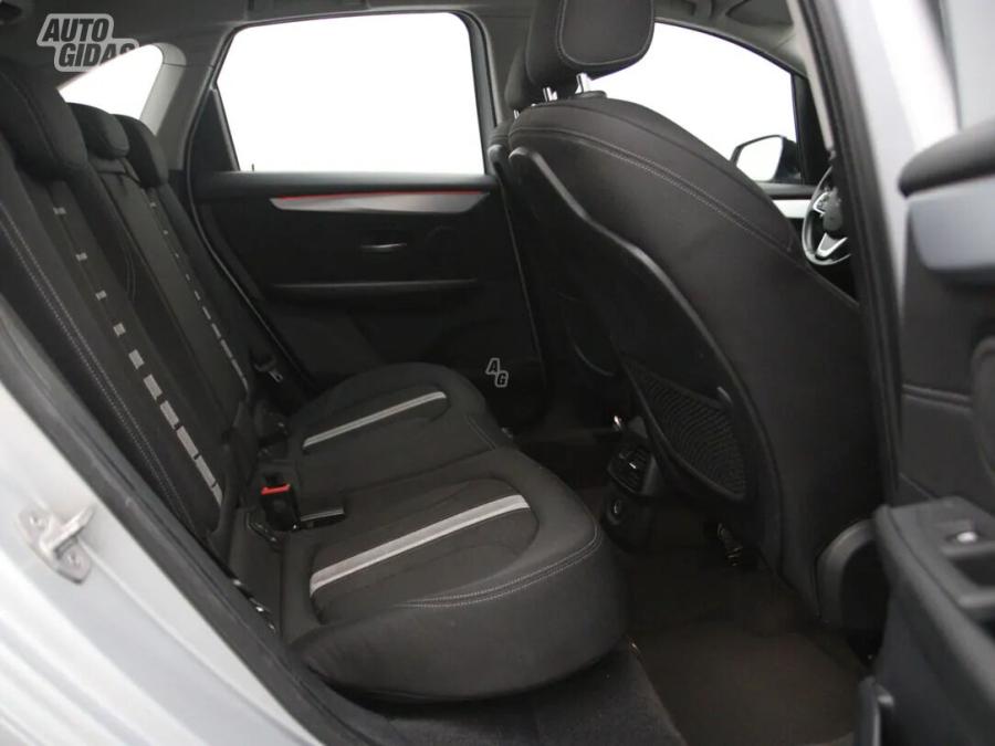 Grey BMW 218 Active Tourer 2014 in Vilnius, with an engine capacity of 2.00 L and mileage of 165 thousand km for 9699 €, photo 16 on AUTOMOTO.COM.LV