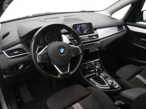 Grey BMW 218 Active Tourer 2014 in Vilnius, with an engine capacity of 2.00 L and mileage of 165 thousand km for 9699 €, photo 17 on AUTOMOTO.COM.LV