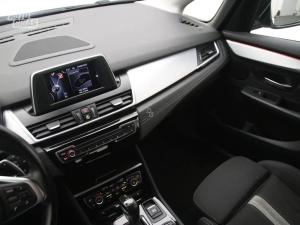 Grey BMW 218 Active Tourer 2014 in Vilnius, with an engine capacity of 2.00 L and mileage of 165 thousand km for 9699 €, photo 22 on AUTOMOTO.COM.LV