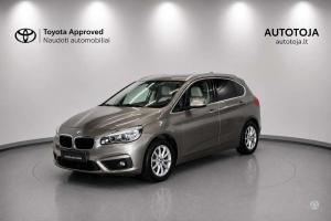 Pelēks BMW 218 Active Tourer 2014 Kauņa, ar dzinēja tilpumu 1.50 L un nobraukumu 238 tūkst. km par 6900 €, foto  vietnē AUTOMOTO.COM.LV