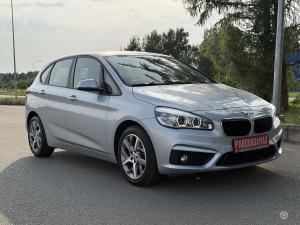 Pelēks BMW 218 Active Tourer 2015 Panevēža, ar dzinēja tilpumu 2.00 L un nobraukumu 169 tūkst. km par 8900 €, foto 5 vietnē AUTOMOTO.COM.LV