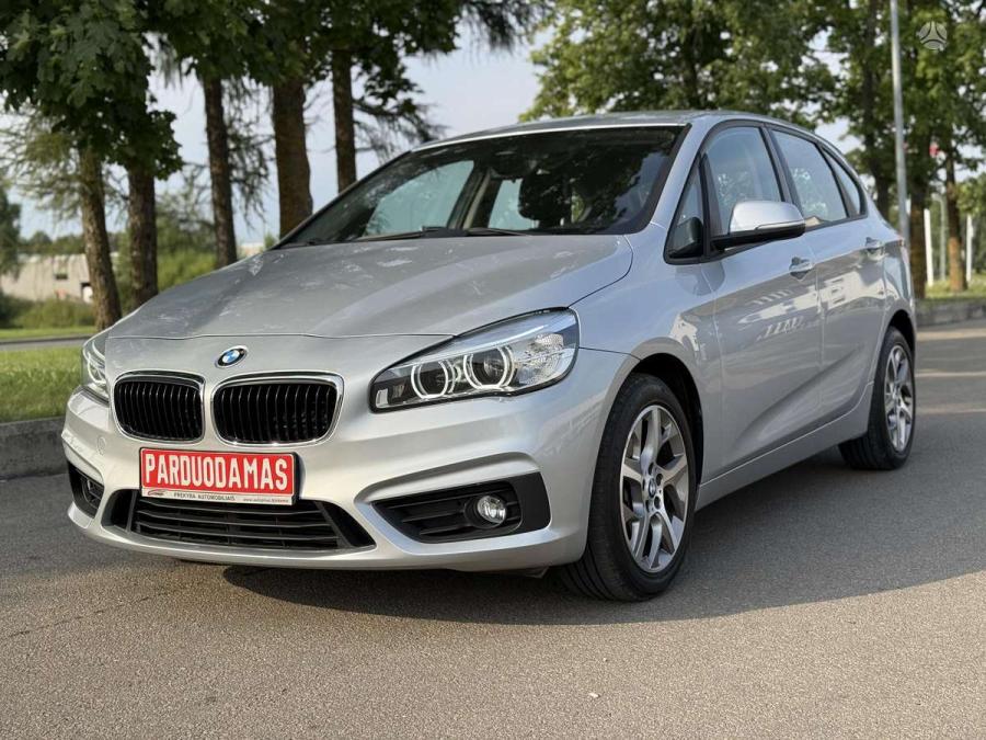 Pelēks BMW 218 Active Tourer 2015 Panevēža, ar dzinēja tilpumu 2.00 L un nobraukumu 169 tūkst. km par 8900 €, foto 9 vietnē AUTOMOTO.COM.LV