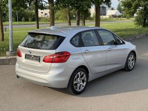 Pelēks BMW 218 Active Tourer 2015 Panevēža, ar dzinēja tilpumu 2.00 L un nobraukumu 169 tūkst. km par 8900 €, foto 21 vietnē AUTOMOTO.COM.LV