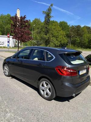 Pelēks BMW 218 Active Tourer 2016 Viļņa, ar dzinēja tilpumu 2.00 L un nobraukumu 210 tūkst. km par 10450 €, foto 7 vietnē AUTOMOTO.COM.LV