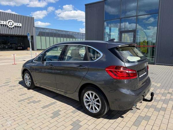 Grey BMW 218 Active Tourer 2016 in Siauliai, with an engine capacity of 2.00 L and mileage of 154 thousand km for 8200 €, photo 5 on AUTOMOTO.COM.LV