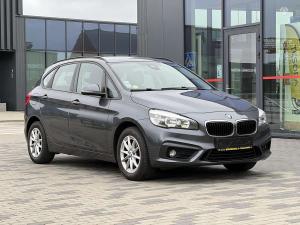 Pelēks BMW 218 Active Tourer 2016 Šauļi, ar dzinēja tilpumu 2.00 L un nobraukumu 218 tūkst. km par 7900 €, foto  vietnē AUTOMOTO.COM.LV