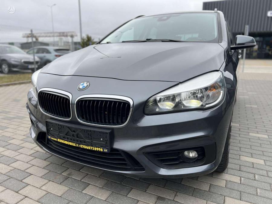 Pelēks BMW 218 Active Tourer 2016 Šauļi, ar dzinēja tilpumu 2.00 L un nobraukumu 218 tūkst. km par 7900 €, foto 11 vietnē AUTOMOTO.COM.LV