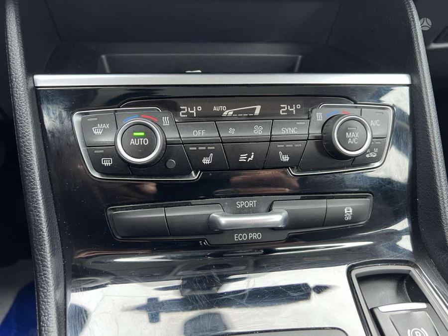 Pelēks BMW 218 Active Tourer 2016 Šauļi, ar dzinēja tilpumu 2.00 L un nobraukumu 218 tūkst. km par 7900 €, foto 19 vietnē AUTOMOTO.COM.LV