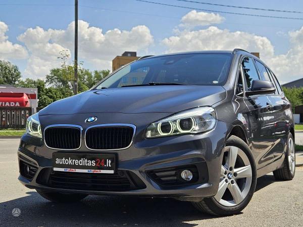 Pelēks BMW 218 Active Tourer 2017 Šauļi, ar dzinēja tilpumu 2.00 L un nobraukumu 175 tūkst. km par 11450 €, foto 1 vietnē AUTOMOTO.COM.LV