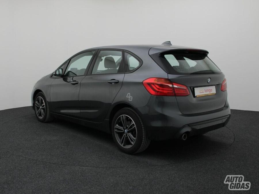 Grey BMW 218 Active Tourer 2019 in Vilnius, with an engine capacity of 1.50 L and mileage of 191 thousand km for 13399 €, photo 7 on AUTOMOTO.COM.LV