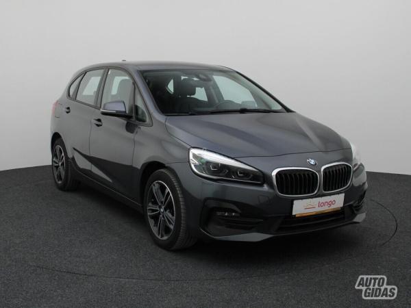 Grey BMW 218 Active Tourer 2019 in Vilnius, with an engine capacity of 1.50 L and mileage of 191 thousand km for 13399 €, photo 10 on AUTOMOTO.COM.LV