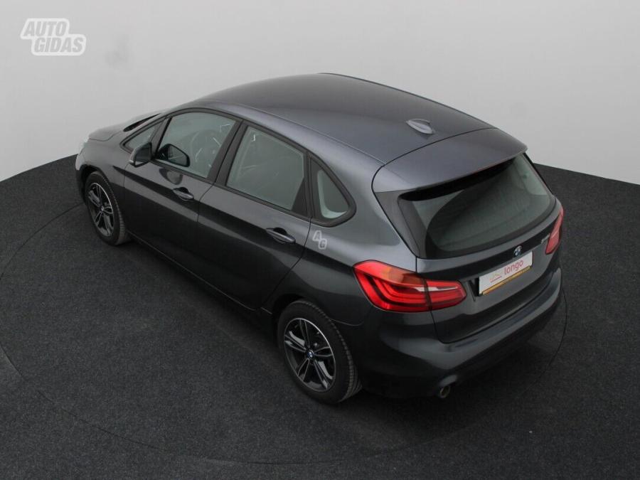 Grey BMW 218 Active Tourer 2019 in Vilnius, with an engine capacity of 1.50 L and mileage of 191 thousand km for 13399 €, photo 12 on AUTOMOTO.COM.LV