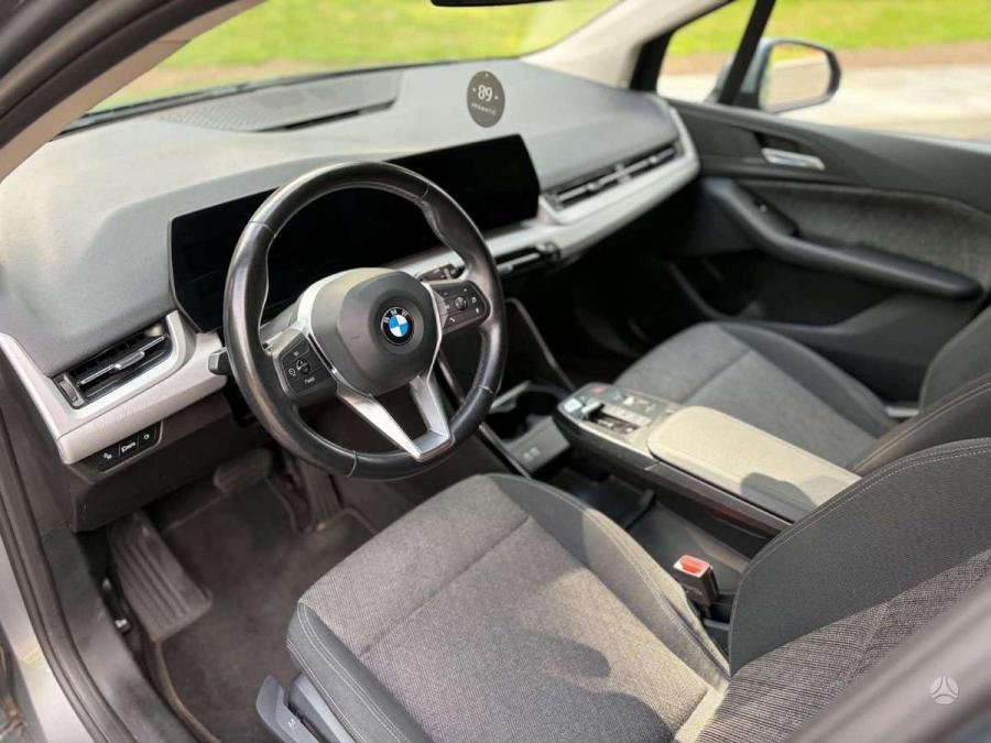 Pelēks BMW 218 Active Tourer 2022 Viļņa, ar dzinēja tilpumu 2.00 L un nobraukumu 209 tūkst. km par 17700 €, foto 8 vietnē AUTOMOTO.COM.LV