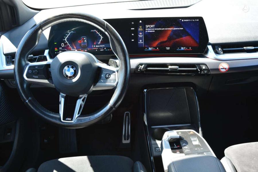 Grey BMW 218 Active Tourer 2023 in Vilnius, with an engine capacity of 1.50 L and mileage of 114 thousand km for 21900 €, photo 8 on AUTOMOTO.COM.LV