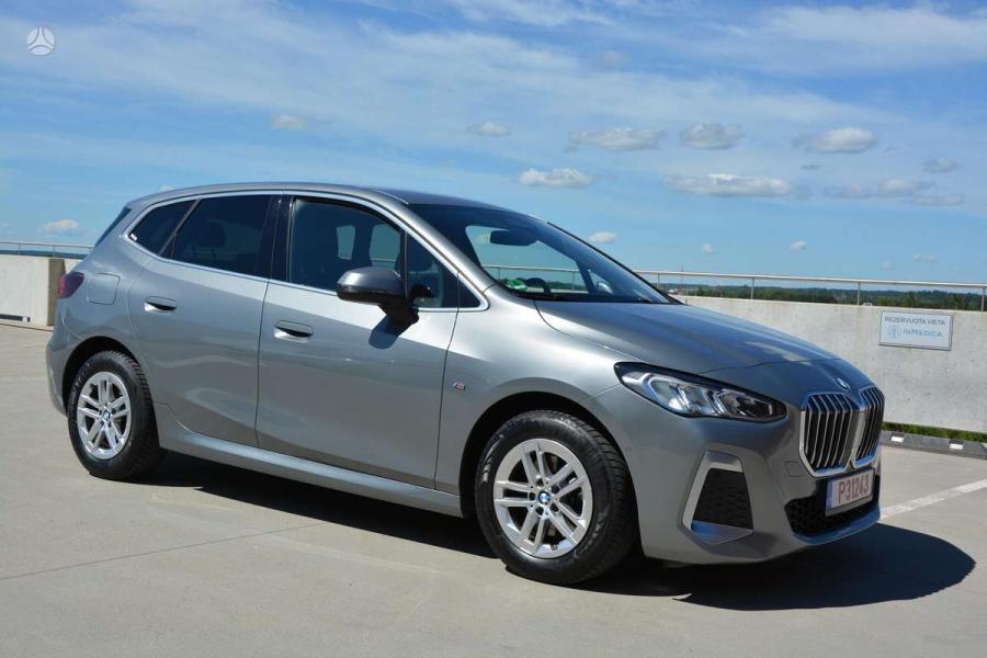Grey BMW 218 Active Tourer 2023 in Vilnius, with an engine capacity of 1.50 L and mileage of 114 thousand km for 21900 €, photo 21 on AUTOMOTO.COM.LV