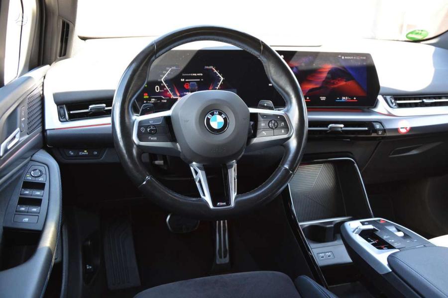 Grey BMW 218 Active Tourer 2023 in Vilnius, with an engine capacity of 1.50 L and mileage of 114 thousand km for 21900 €, photo 27 on AUTOMOTO.COM.LV