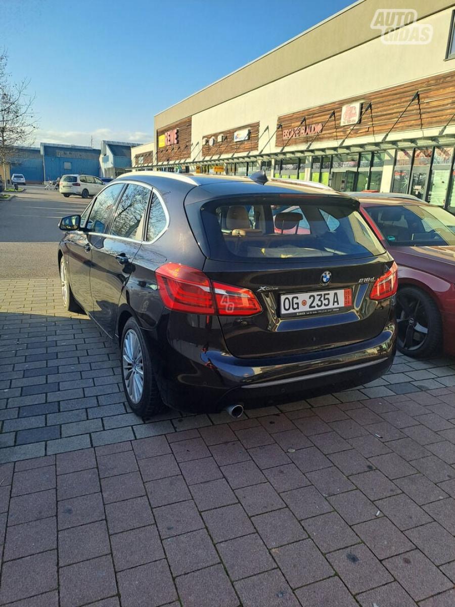 БМВ 218 Active Tourer 2017 в Паневежис, объемом двигателя 2.00 л и пробегом 276 тыс. км за 8500 €, фото 9 на AUTOMOTO.COM.LV