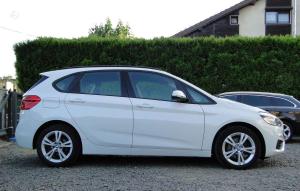 White BMW 218 Active Tourer 2015 in Vilnius, with an engine capacity of 1.50 L and mileage of 102 thousand km for 8400 €, photo 5 on AUTOMOTO.COM.LV