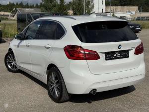 White BMW 218 Active Tourer 2016 in Utena, with an engine capacity of 1.50 L and mileage of 270 thousand km for 6250 €, photo 5 on AUTOMOTO.COM.LV
