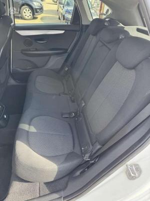 White BMW 218 Active Tourer 2016 in Utena, with an engine capacity of 1.50 L and mileage of 270 thousand km for 6250 €, photo 11 on AUTOMOTO.COM.LV