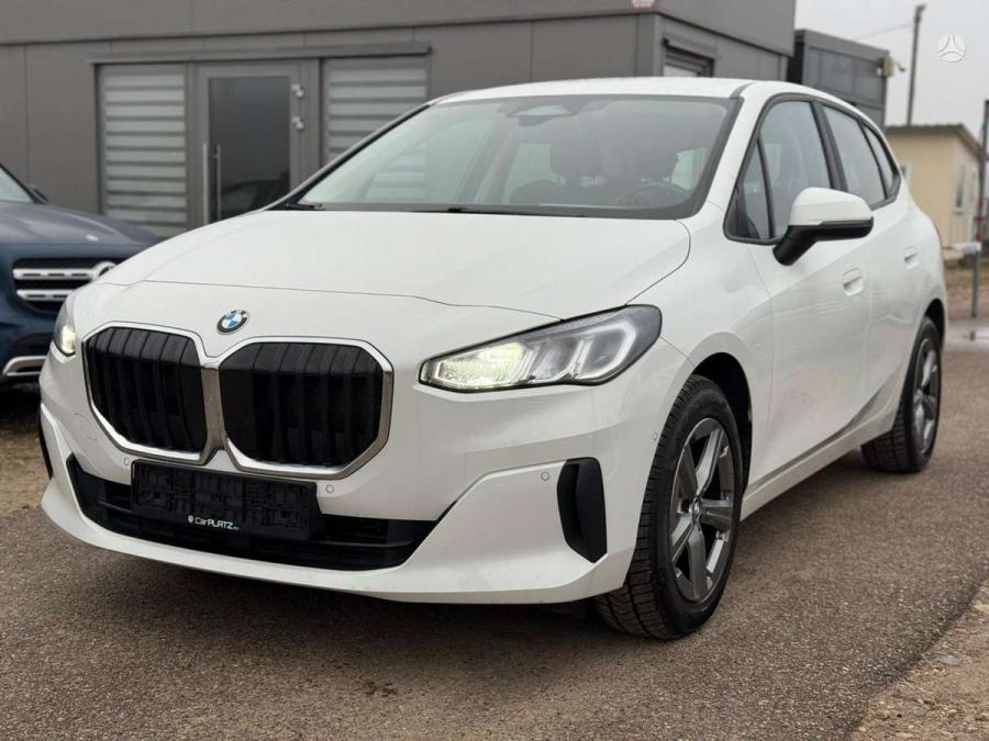Balts BMW 218 Active Tourer 2022 Viļņa, ar dzinēja tilpumu 1.50 L un nobraukumu 164 tūkst. km par 19900 €, foto 1 vietnē AUTOMOTO.COM.LV