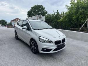 Белый БМВ 218 Active Tourer 2015 в Каунас, объемом двигателя 2.00 л и пробегом 128 тыс. км за 9980 €, фото 4 на AUTOMOTO.COM.LV