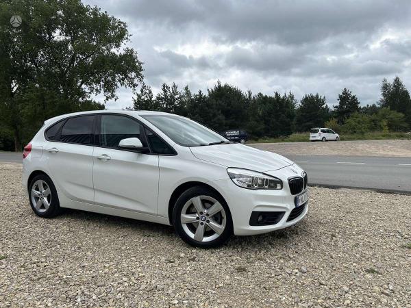 Balts BMW 218 Active Tourer 2015 Viļņa, ar dzinēja tilpumu 2.00 L un nobraukumu 268 tūkst. km par 7450 €, foto 4 vietnē AUTOMOTO.COM.LV