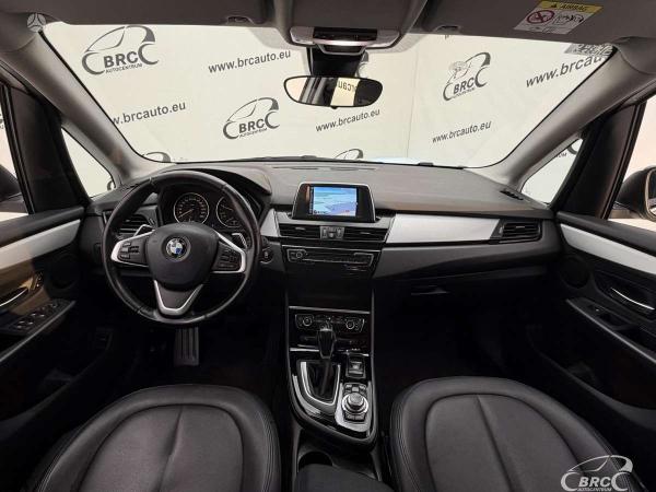 White BMW 218 Active Tourer 2016 in Vilnius, with an engine capacity of 2.00 L and mileage of 416 thousand km for 6800 €, photo 4 on AUTOMOTO.COM.LV
