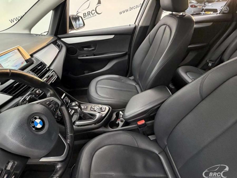 White BMW 218 Active Tourer 2016 in Vilnius, with an engine capacity of 2.00 L and mileage of 416 thousand km for 6800 €, photo 24 on AUTOMOTO.COM.LV