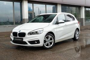 White BMW 218 Active Tourer 2016 in Vilnius, with an engine capacity of 2.00 L and mileage of 113 thousand km for 9999 €, photo  on AUTOMOTO.COM.LV