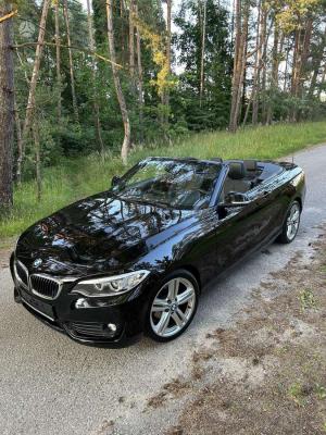 Black BMW 218 2015 in Kaunas, with an engine capacity of 2.00 L and mileage of 184 thousand km for 12900 €, photo 4 on AUTOMOTO.COM.LV