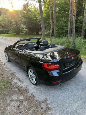 Black BMW 218 2015 in Kaunas, with an engine capacity of 2.00 L and mileage of 184 thousand km for 12900 €, photo 11 on AUTOMOTO.COM.LV
