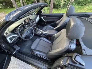 Black BMW 218 2015 in Kaunas, with an engine capacity of 2.00 L and mileage of 184 thousand km for 12900 €, photo 21 on AUTOMOTO.COM.LV