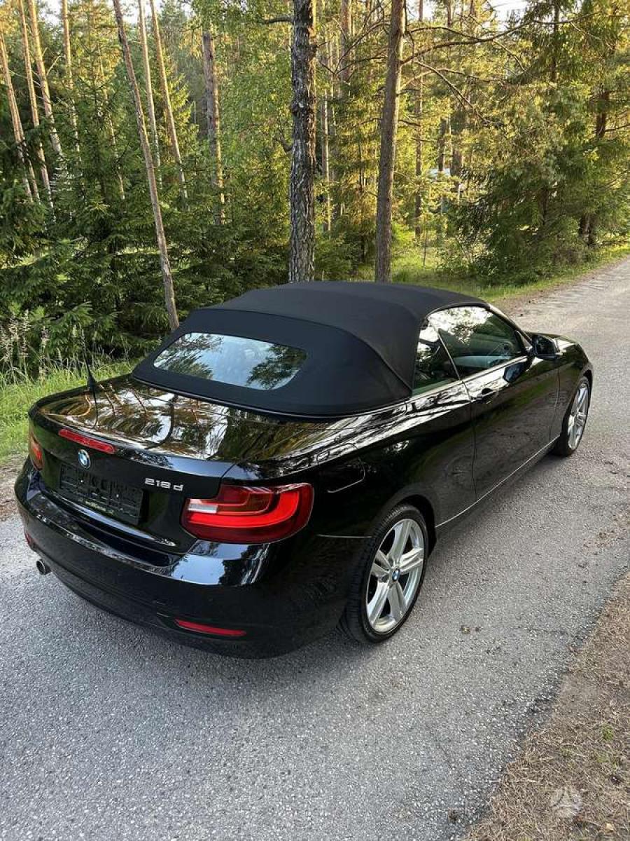 Black BMW 218 2015 in Kaunas, with an engine capacity of 2.00 L and mileage of 184 thousand km for 12900 €, photo 31 on AUTOMOTO.COM.LV