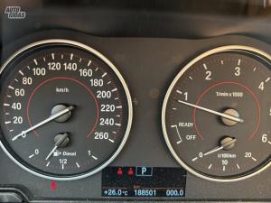 Black BMW 218 2015 in Vilnius, with an engine capacity of 2.00 L and mileage of 189 thousand km for 8450 €, photo 8 on AUTOMOTO.COM.LV