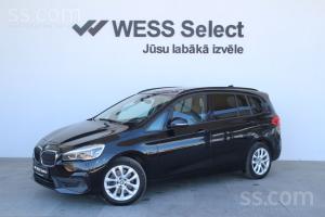 Black BMW 218 2018 in Riga, with an engine capacity of 2.00 L and mileage of 159 thousand km for 13900 €, photo  on AUTOMOTO.COM.LV