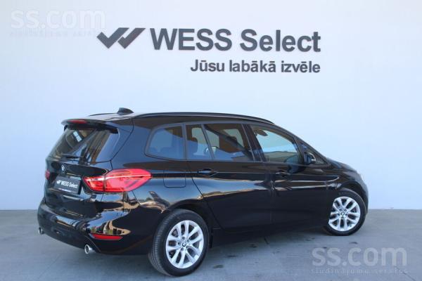 Black BMW 218 2018 in Riga, with an engine capacity of 2.00 L and mileage of 159 thousand km for 13900 €, photo 3 on AUTOMOTO.COM.LV