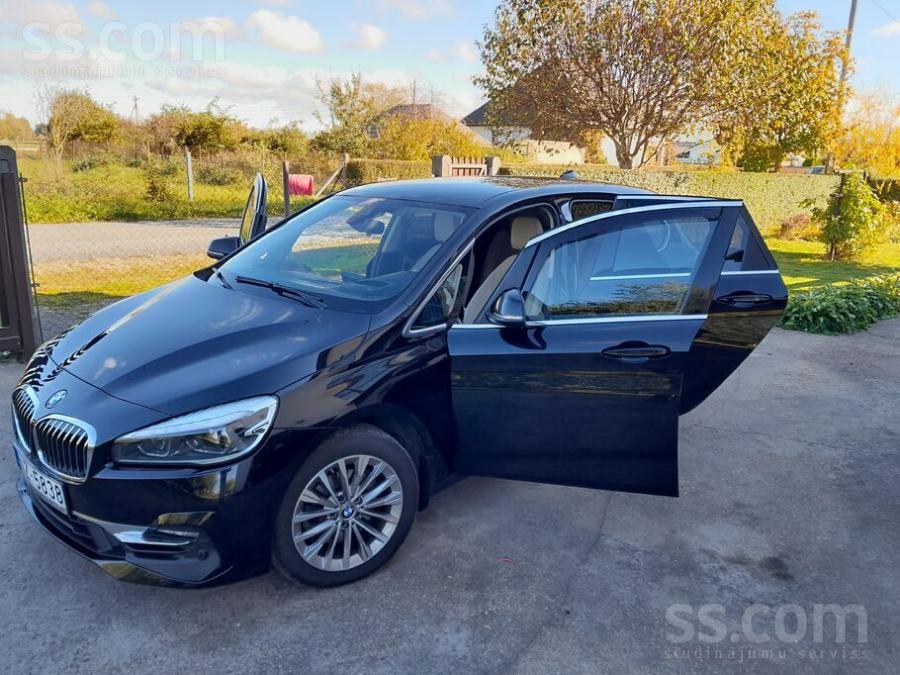 Melns BMW 218 2019 Rīga, ar dzinēja tilpumu 2.00 L un nobraukumu 134 tūkst. km par 18000 €, foto 1 vietnē AUTOMOTO.COM.LV