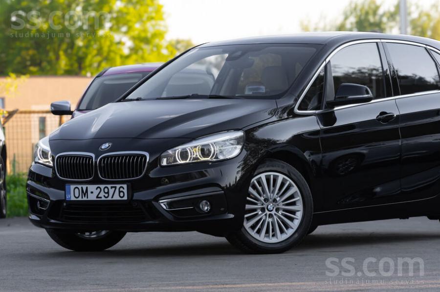 Melns BMW 218 2014 Jelgava, ar dzinēja tilpumu 2.00 L un nobraukumu 0 tūkst. km par 7950 €, foto 3 vietnē AUTOMOTO.COM.LV