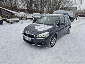 Black BMW 218 2015 in Riga, with an engine capacity of 2.00 L and mileage of 254 thousand km for 8990 €, photo 2 on AUTOMOTO.COM.LV