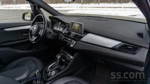 Black BMW 218 2015 in Riga, with an engine capacity of 2.00 L and mileage of 254 thousand km for 8990 €, photo 11 on AUTOMOTO.COM.LV